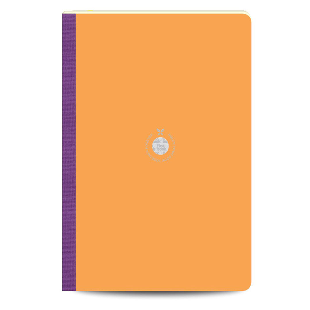 Flexbook | Flex Global | Smartbook | Orange | Ruled | A4 – AARCAAI