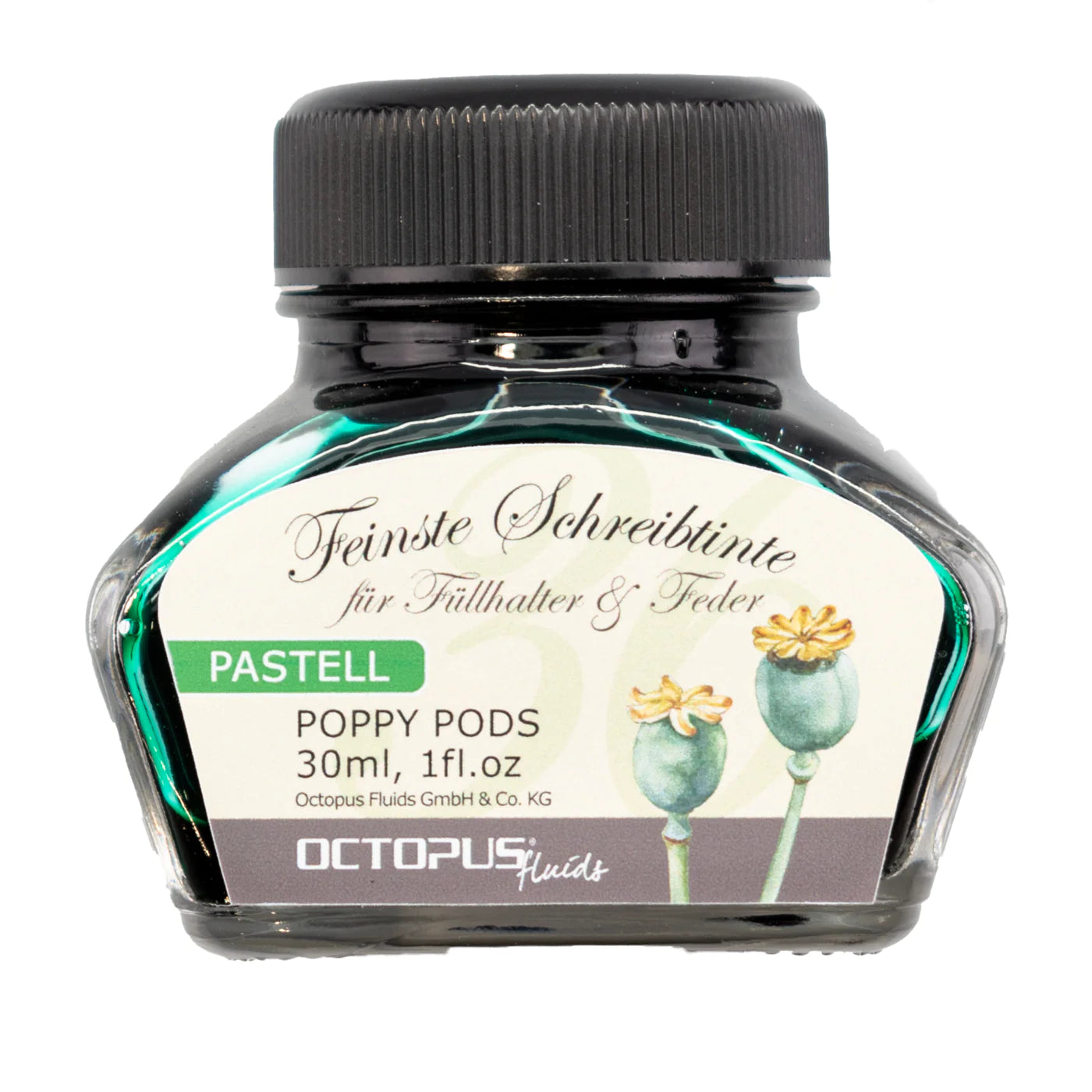 Octopus Pastel Collection Fountain Pen Ink - Poppy Pods – AARCAAI