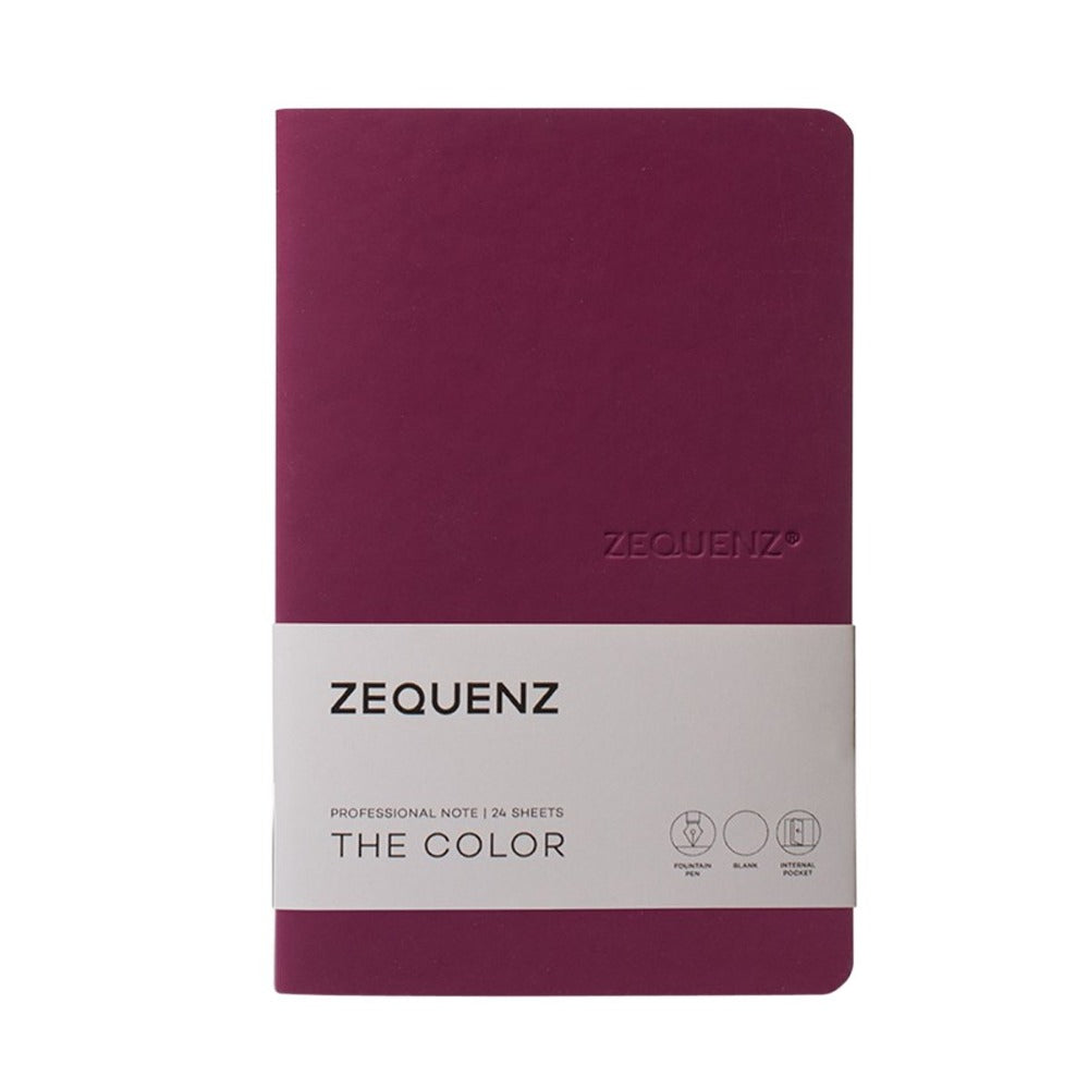 Zequenz The Color Series A5 Squared Notebook – Berry – AARCAAI