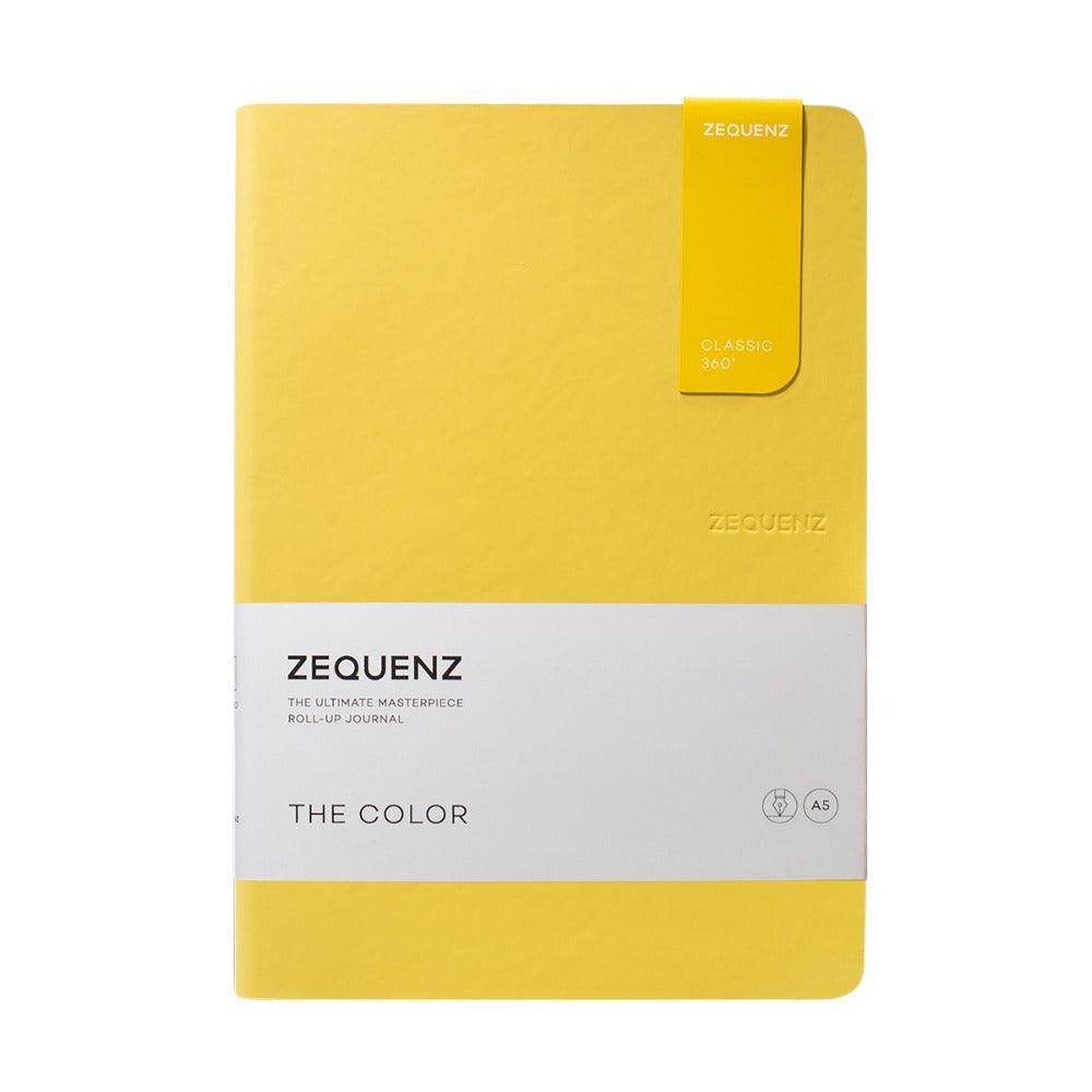 Zequenz The Color Series A5 Ruled Notebook – Mustard Edition – AARCAAI