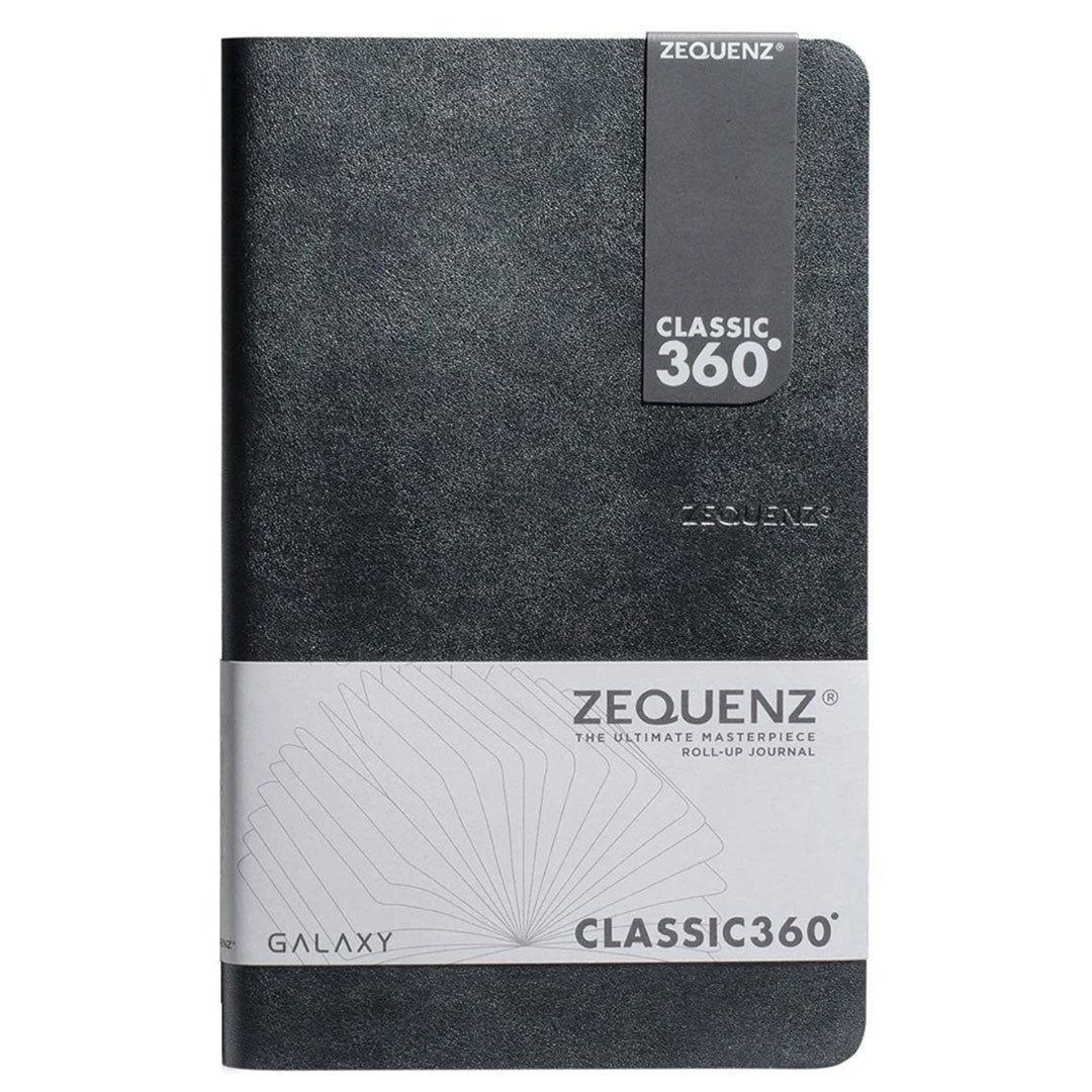 Zequenz Classic 360 Galaxy Series A5 Ruled Journal - Dark Grey – AARCAAI