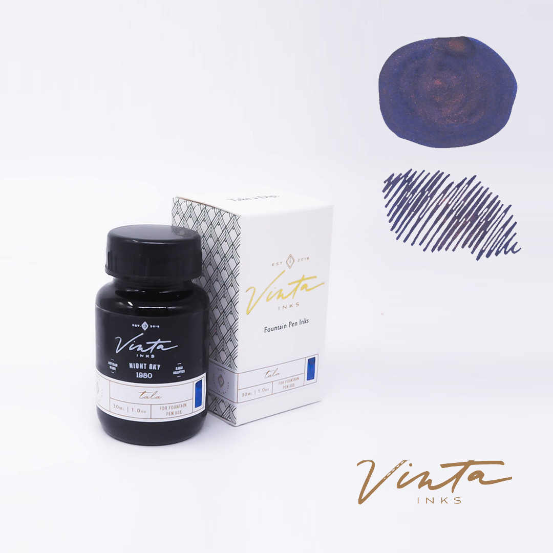 Vinta Inks - Heritage Collection - Night Sky [Tala 1980] Fountain Pen ...